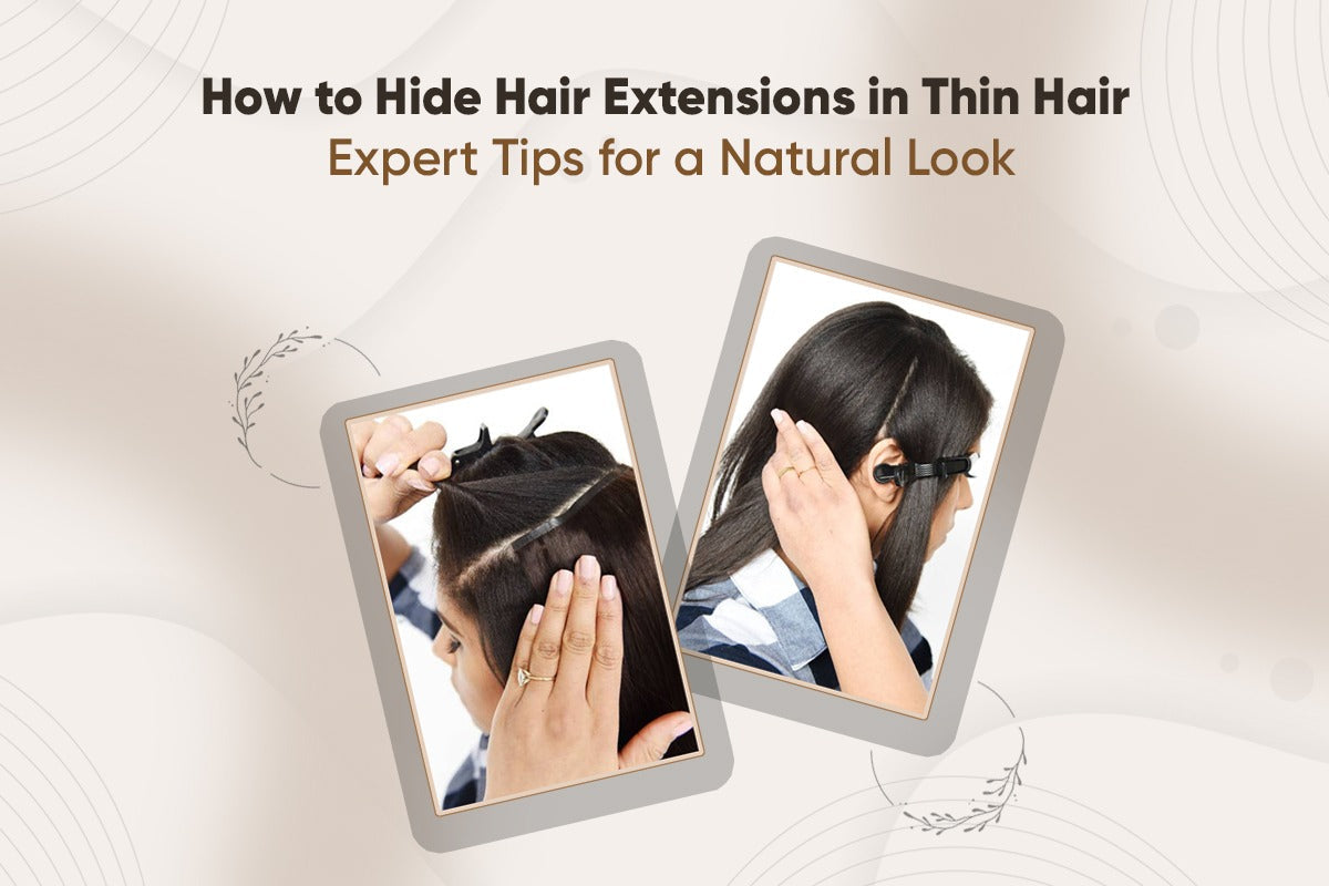 How to Hide Hair Extensions in Thin Hair: Expert Tips for a Natural Lo ...