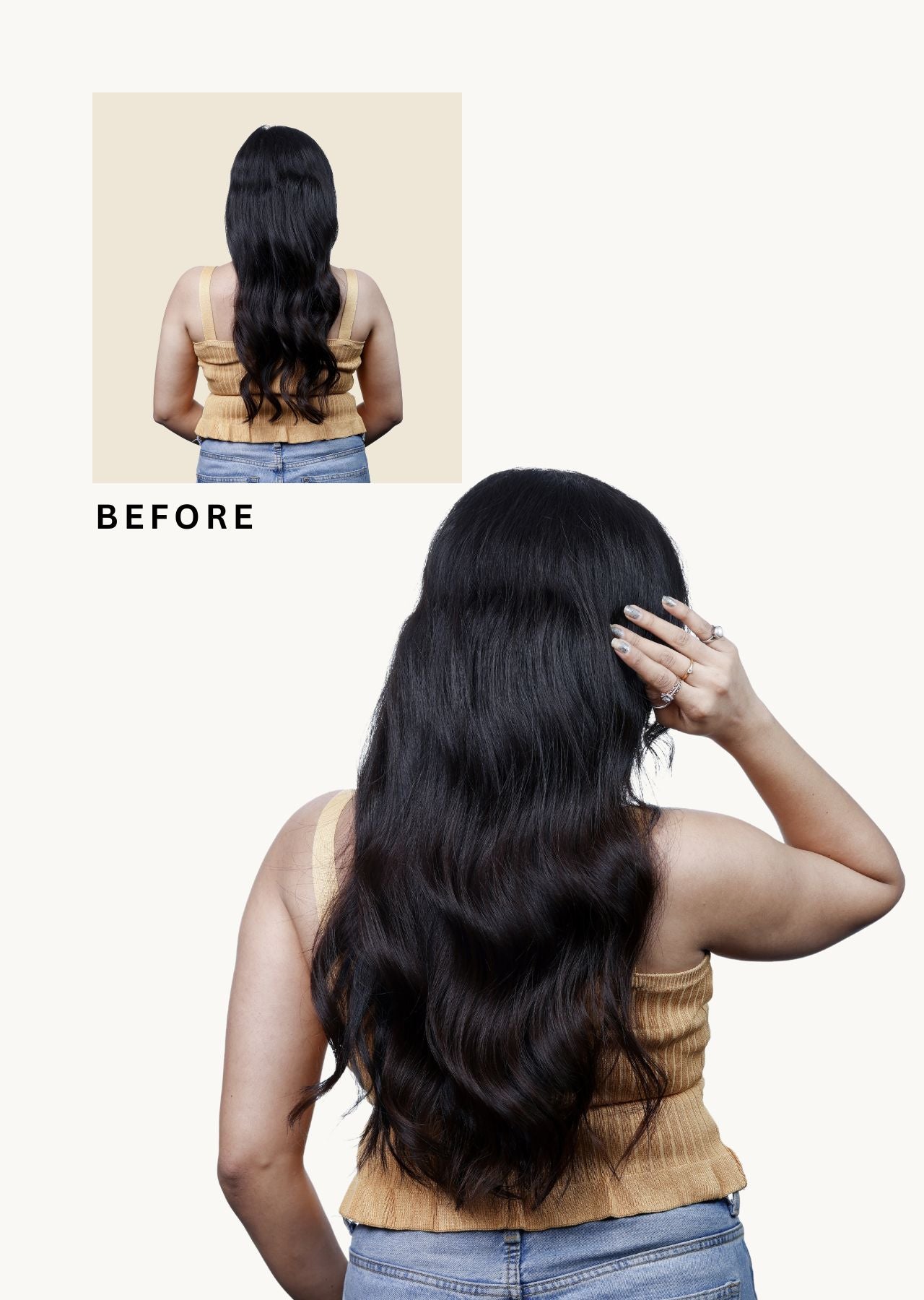 Instant 2 Set Clip-in Back Hair Volume - Clip-in Extensions – GorgeousHair